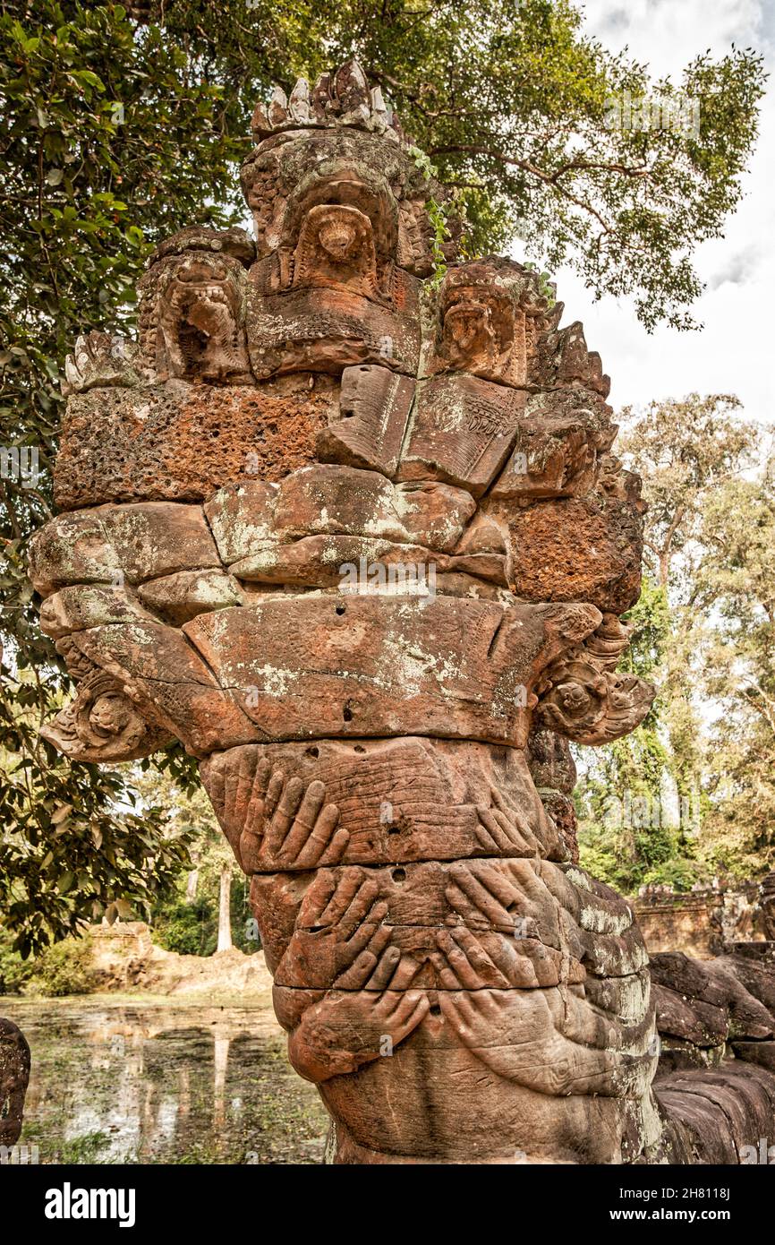 Cambodia, architecture, monuments, art, temple Stock Photo - Alamy