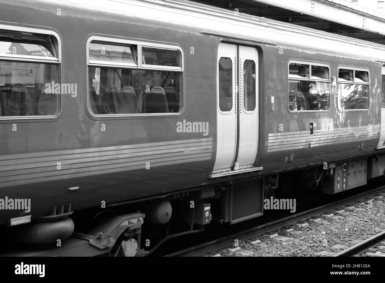 Cardiff, Wales - August 20 2021: Protective face masks are still ...