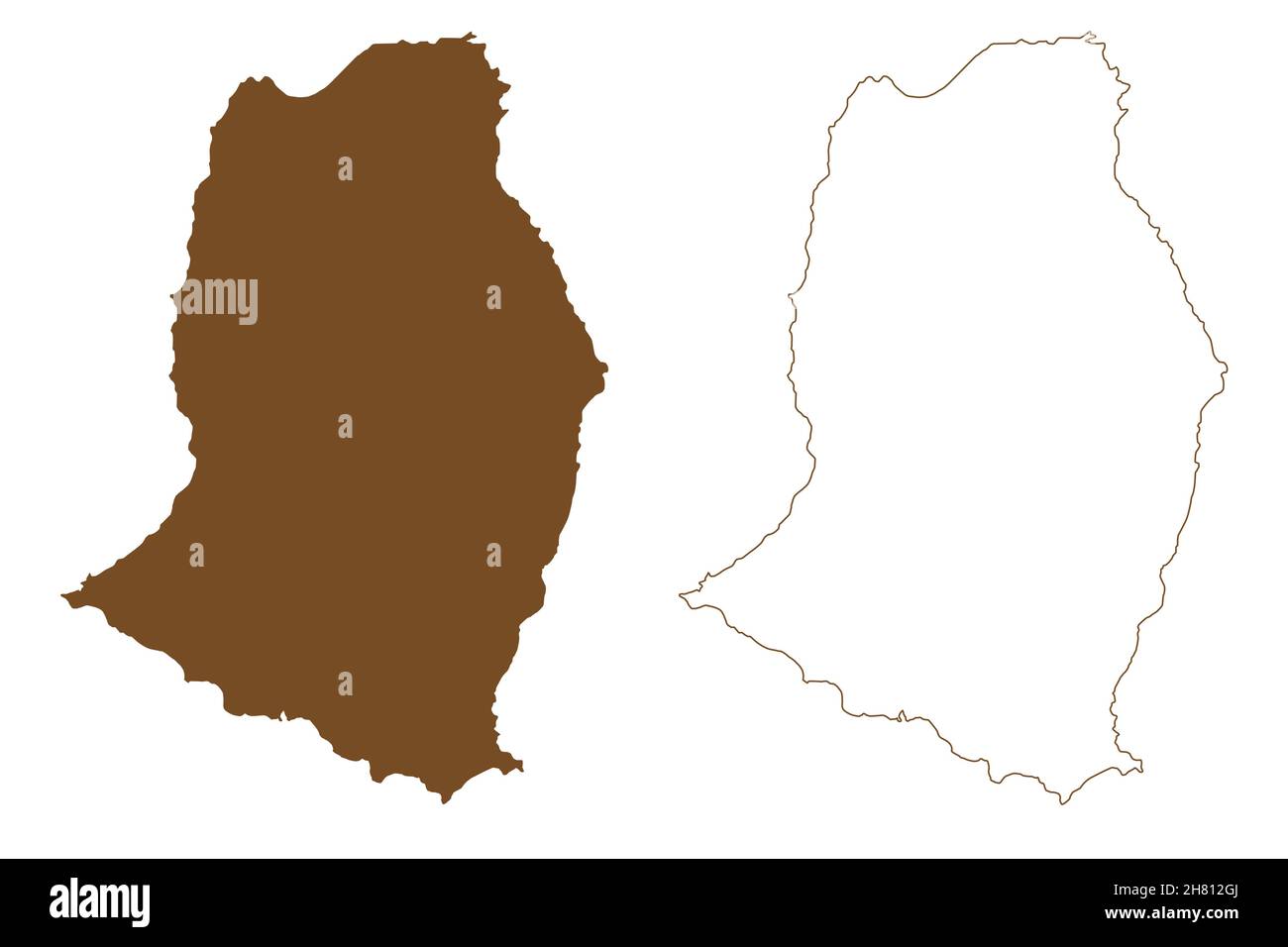 Tiburon island (United Mexican States, Mexico, Sonora State, North ...