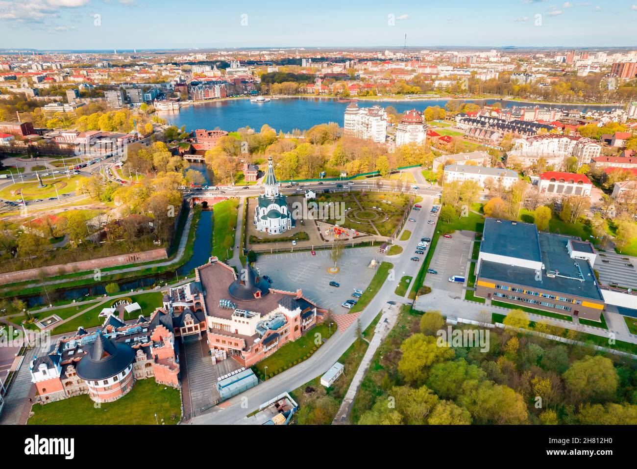 Aerial old building immanuel kant hi-res stock photography and images ...