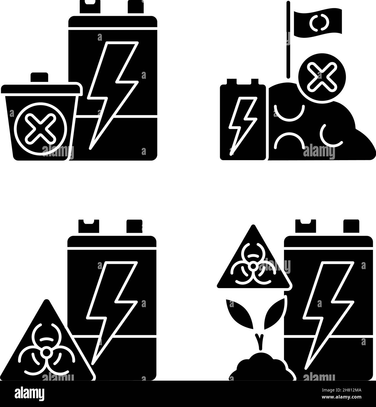 Improper waste disposal Cut Out Stock Images & Pictures - Alamy