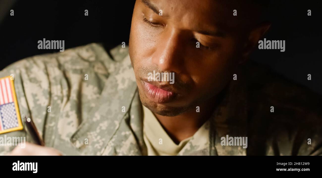 USA. Michael B. Jordan in a scene from the (C)Sony Pictures ...