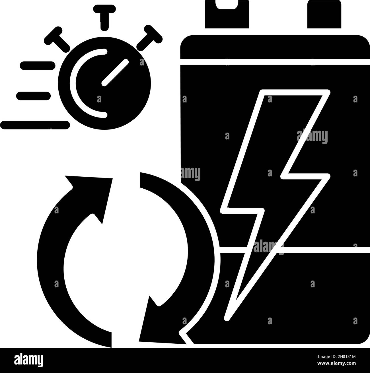 Lithium ion battery recycling logo hi-res stock photography and images ...