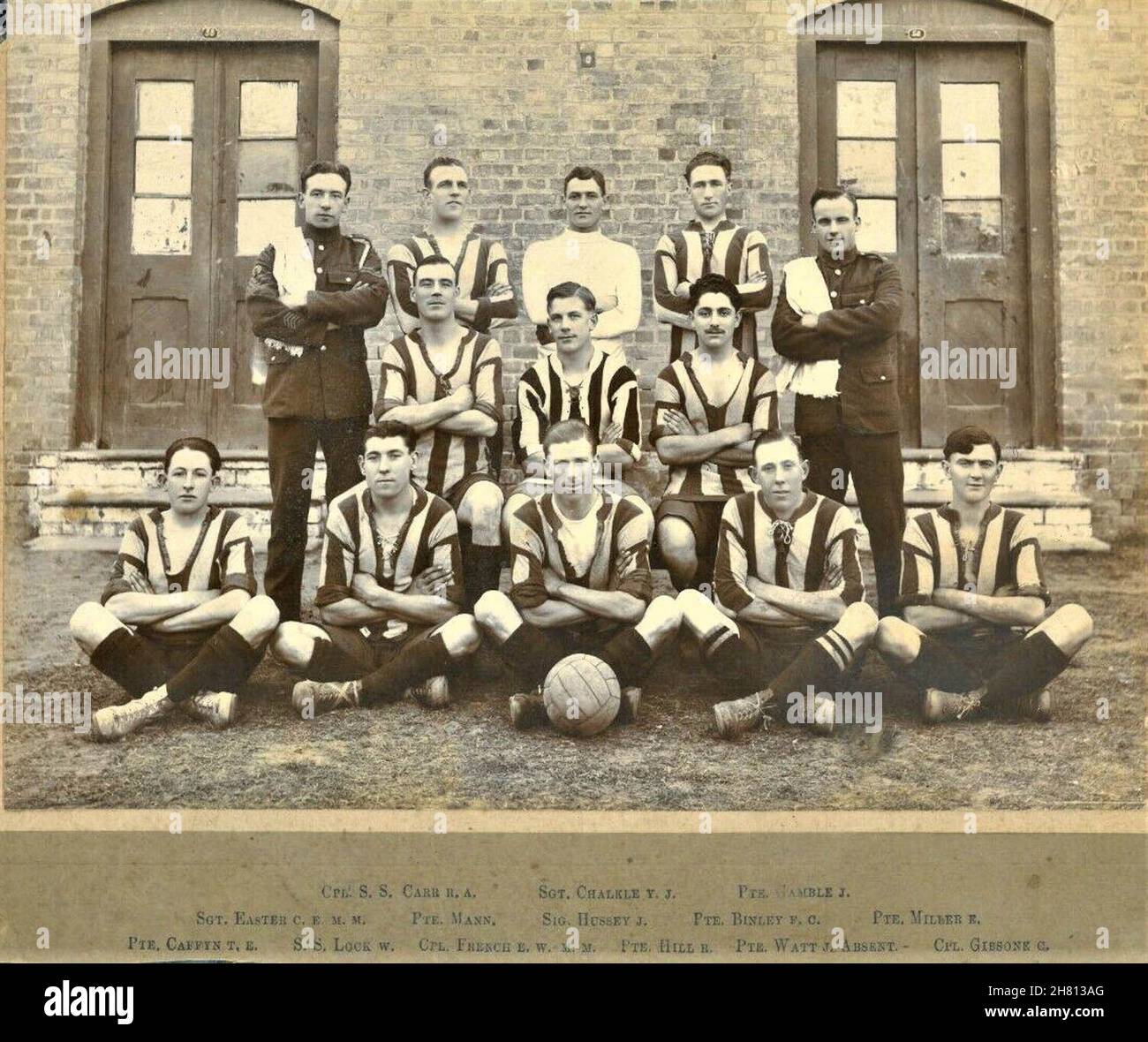 Football ww1 hi-res stock photography and images - Alamy
