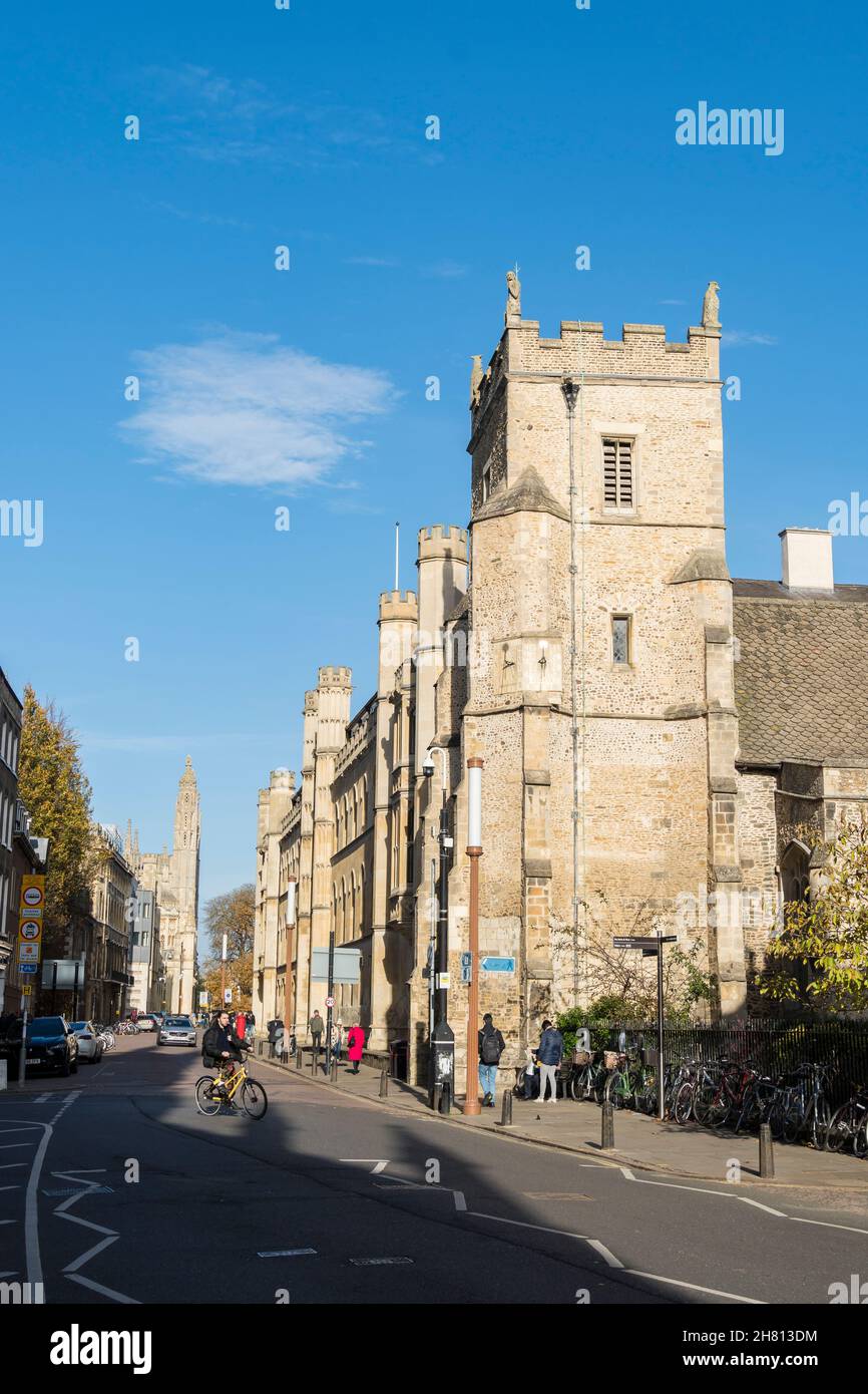 St Botolph's Church and Corpus Christi College Trumpington Street ...