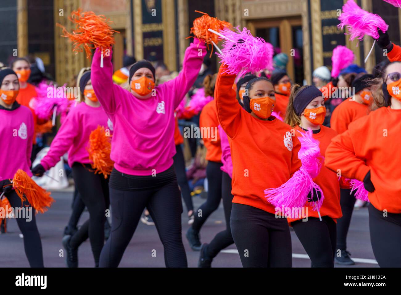 Philadelphia, PA, USA - November 25, 2021: Colorful holiday ...