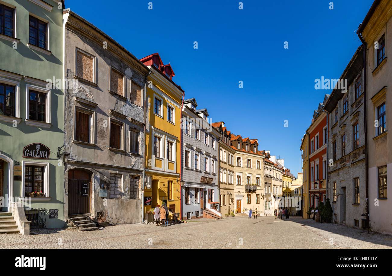 Grodzka street in lublin hi-res stock photography and images - Alamy