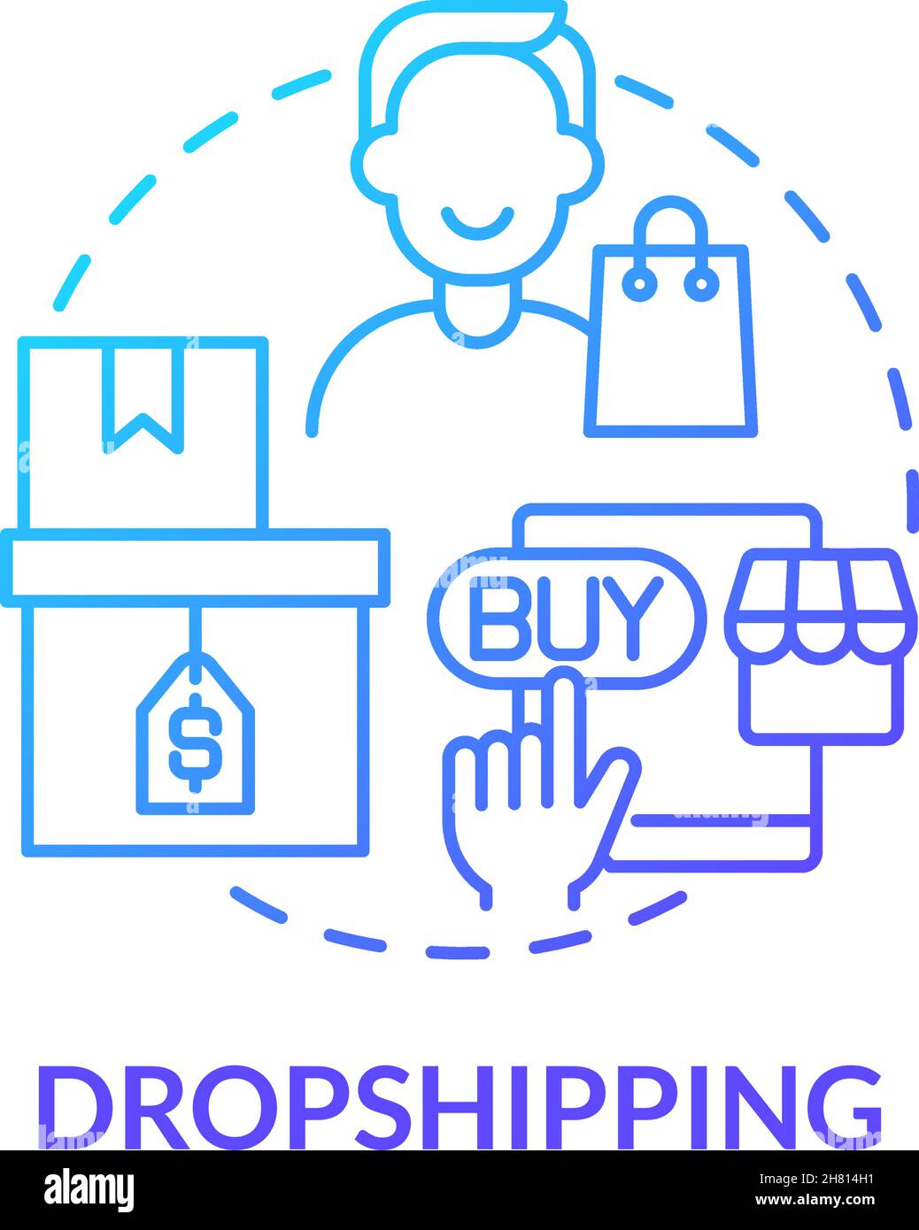 Dropshipping e Stock Vector Images - Alamy