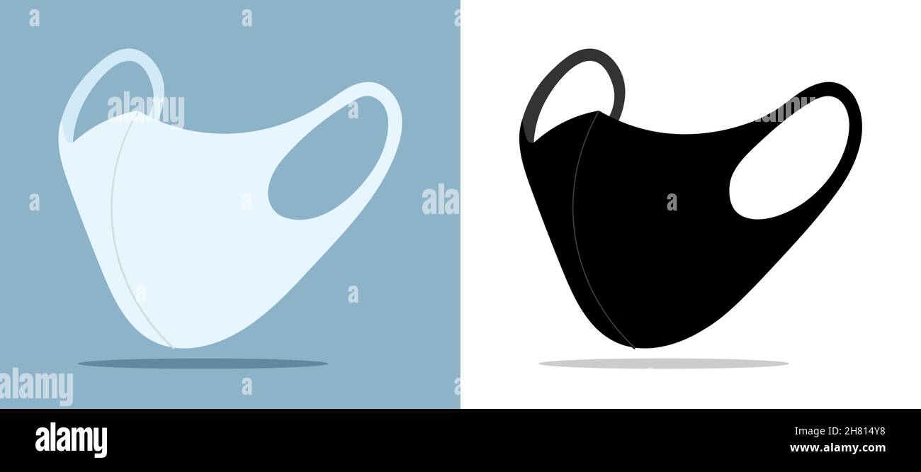 Facemask fabric Stock Vector Images - Alamy