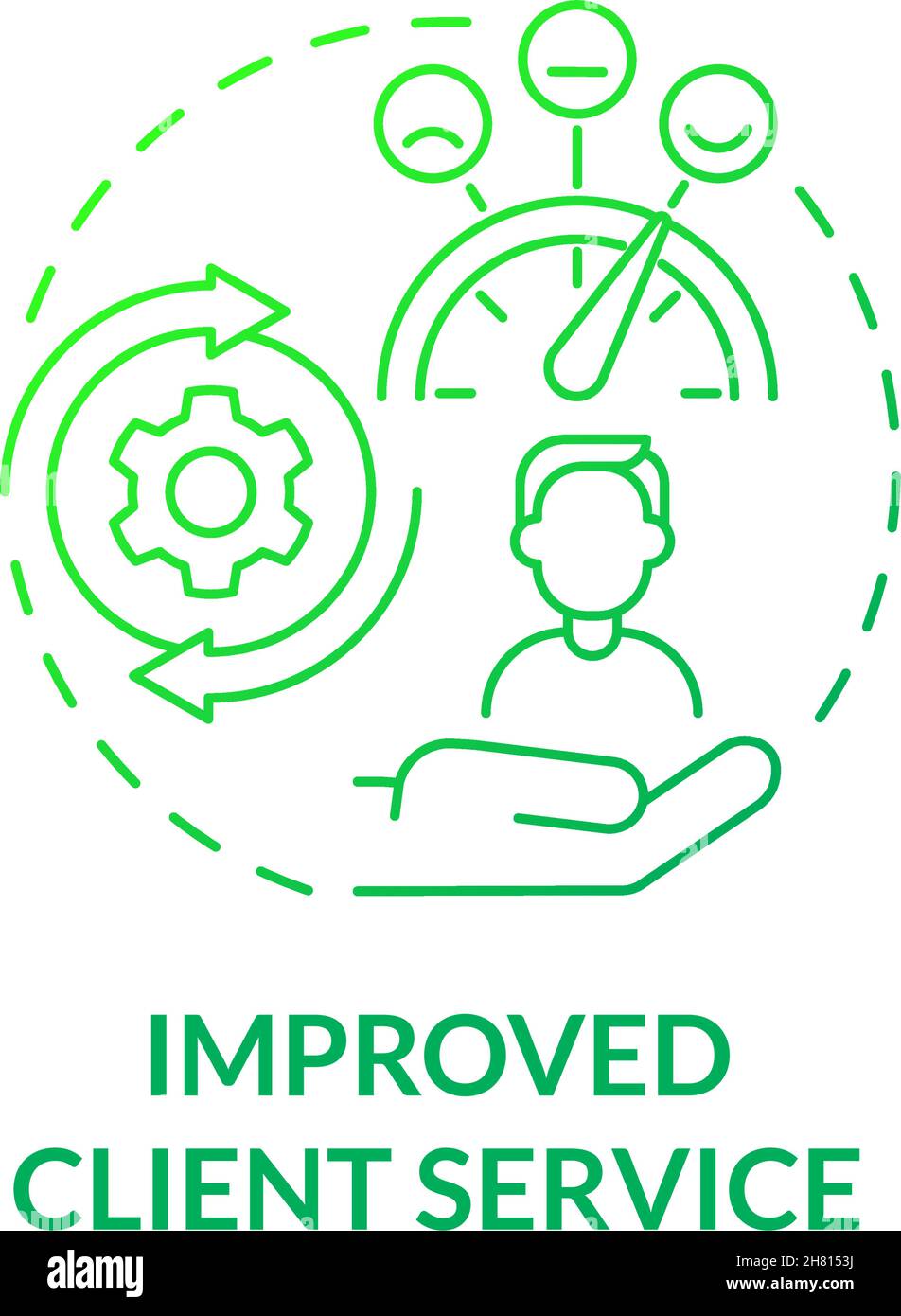 Client benefit Stock Vector Images - Alamy