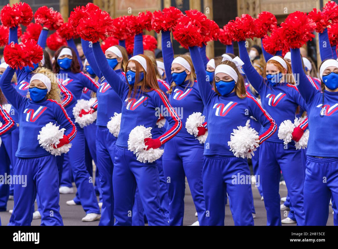 Philadelphia, PA, USA - November 25, 2021: Colorful holiday ...