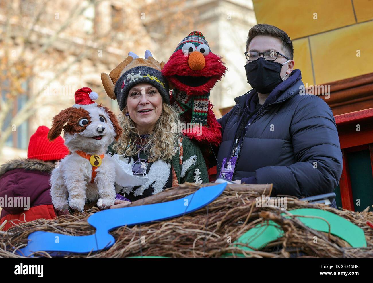 Central Park West, New York, USA, November 25, 2021 - Sesame Street ...