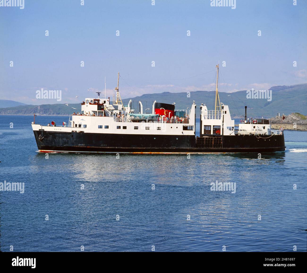 Caledonian macbrayne vessel mv bute 1970s hi-res stock photography and ...