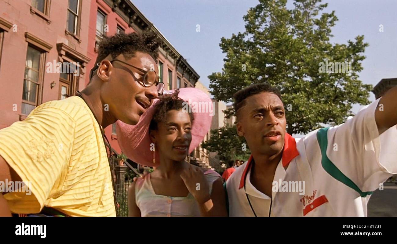 USA. Giancarlo Esposito and Spike Lee in a scene from the (C)Universal ...