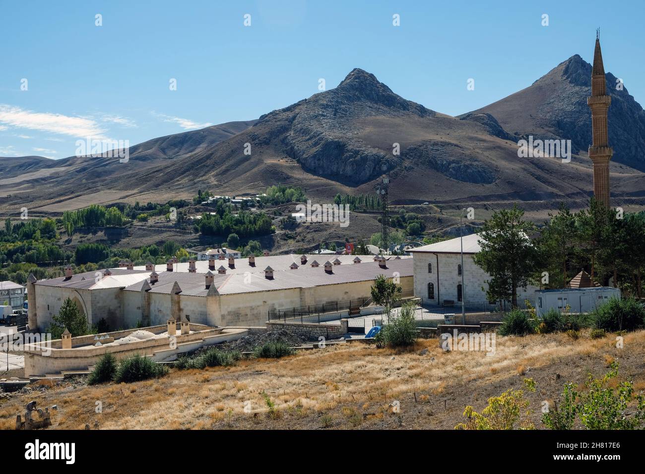 Mama hatun tomb is located at the city center of Tercan, across from ...