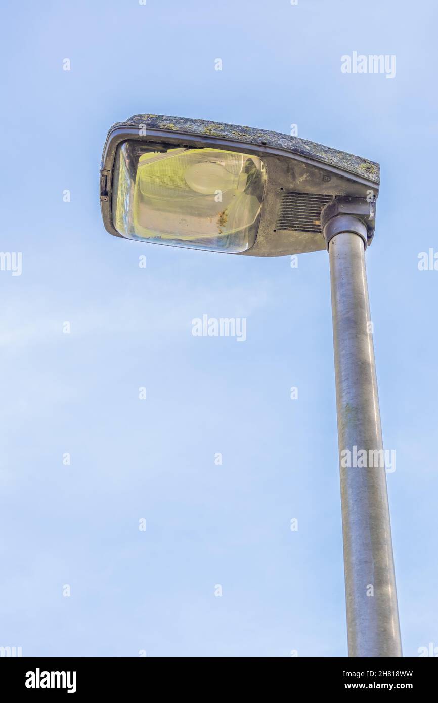 Low angle shot of a light Stock Photo - Alamy
