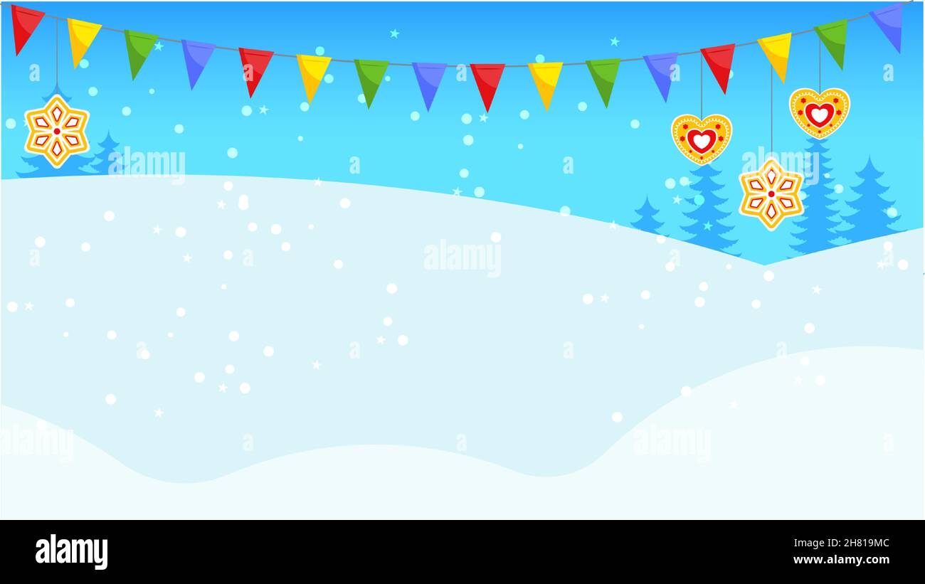 Horizontal blizzard Stock Vector Images - Alamy