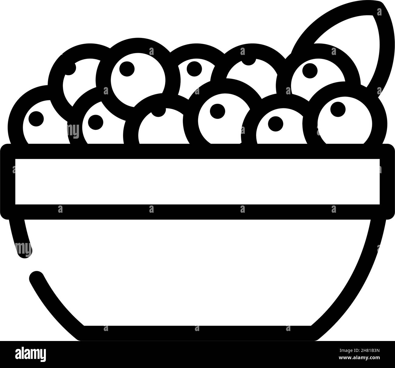 acai berries line icon vector illustration Stock Vector Image & Art - Alamy