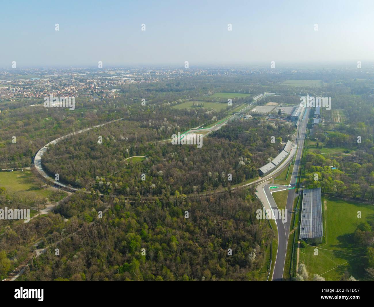 Monza circuit aerial hi-res stock photography and images - Alamy
