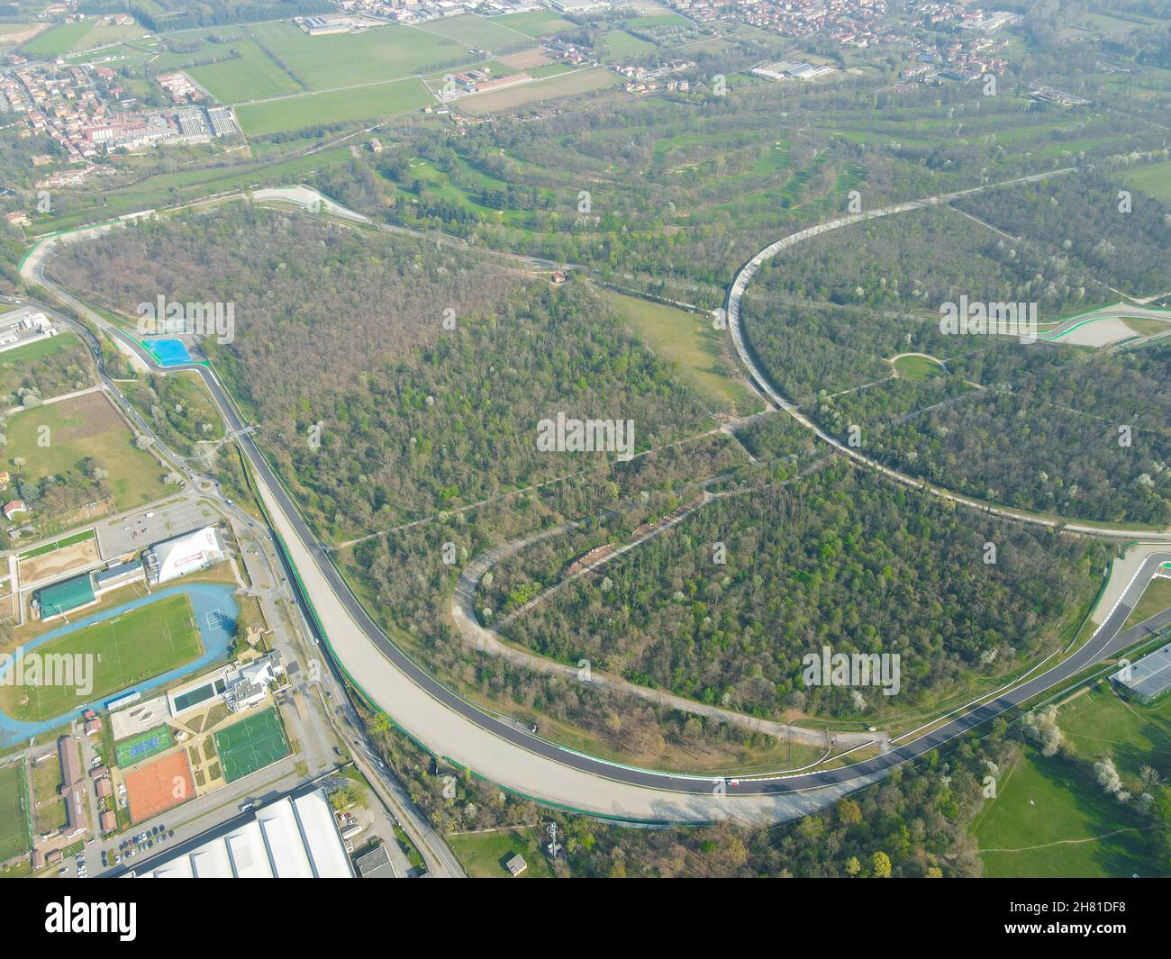 Monza circuit aerial hi-res stock photography and images - Alamy