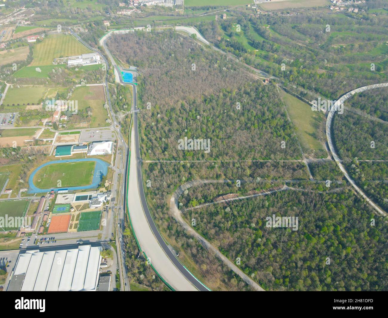 Monza circuit aerial hi-res stock photography and images - Alamy