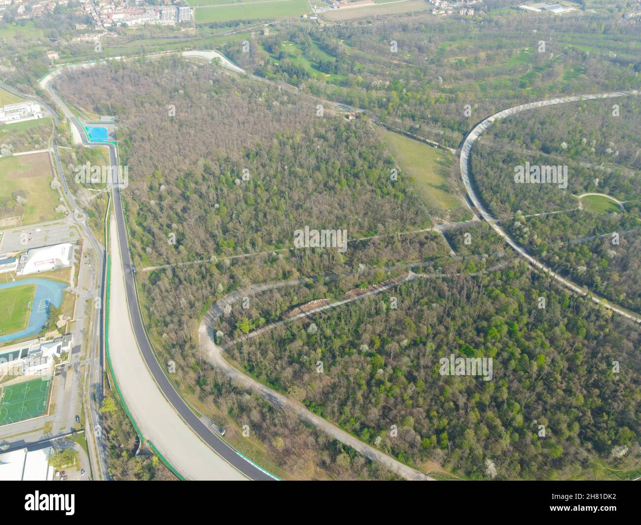 Monza italy aerial hi-res stock photography and images - Alamy