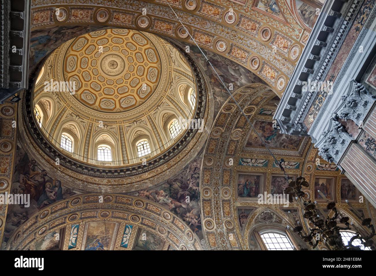 Baroque church dome ceiling hi-res stock photography and images - Alamy