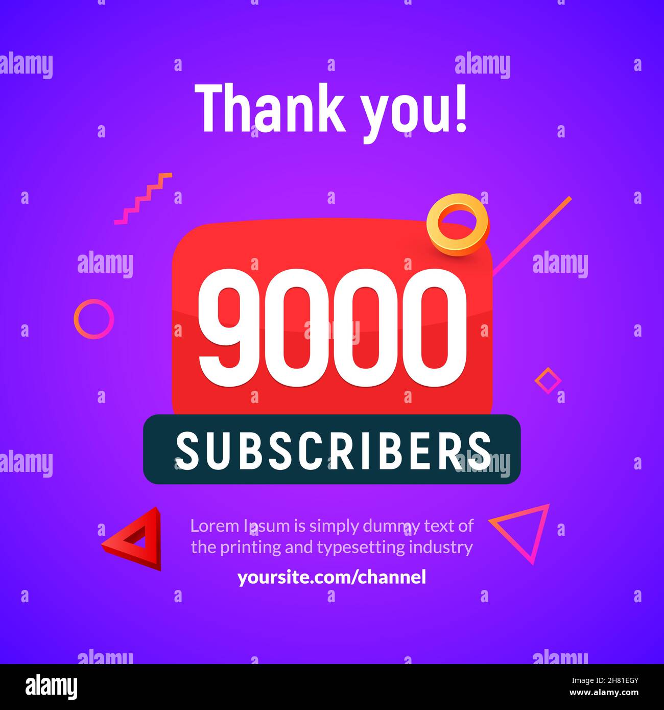 9k follower Stock Vector Images - Alamy