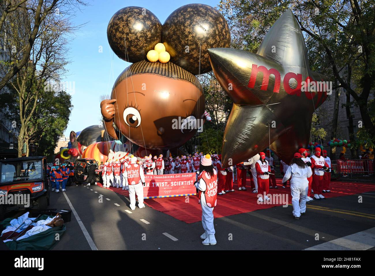 "Ada Twist, Scientist" by Netflix balloon during the 95th Annual Macy's ...