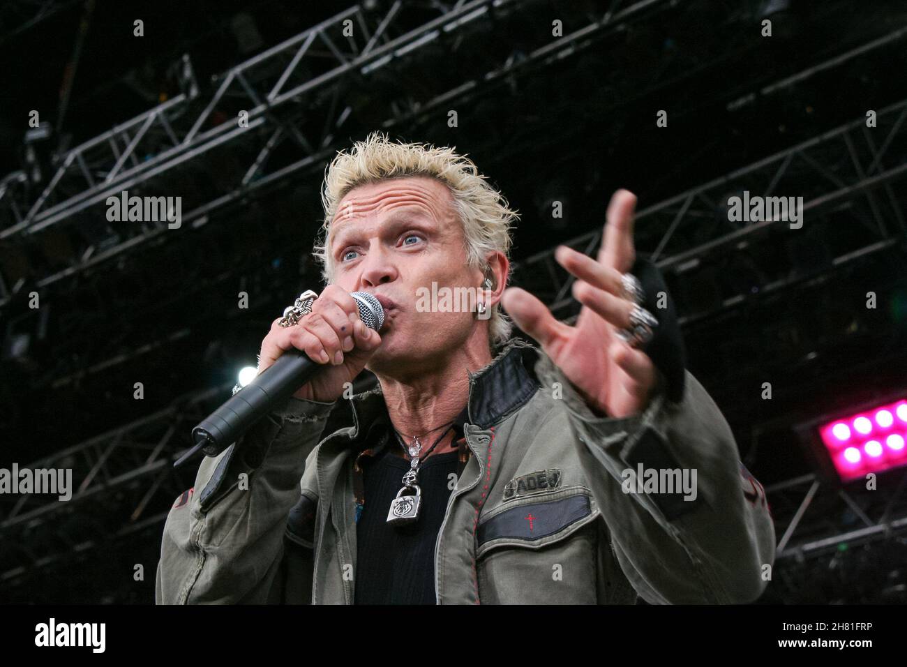Billy Idol, English rock singer, born as William Michael Albert Broad ...