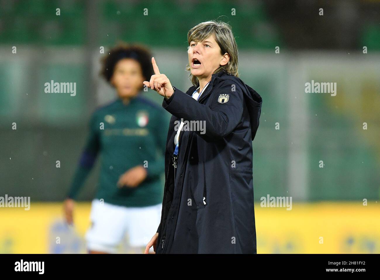 Renzo Barbera stadium, Palermo, Italy, November 26, 2021, Italy's head ...