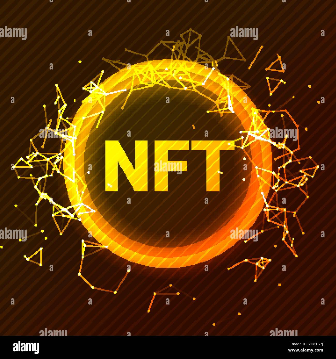 Nft Logo Stock Vector Images - Alamy