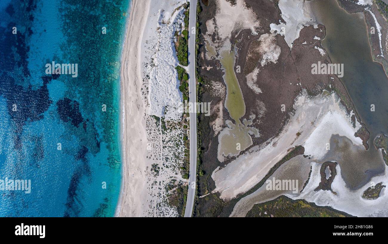 Agios Ioannis beach in Lefkada island Greece Stock Photo - Alamy