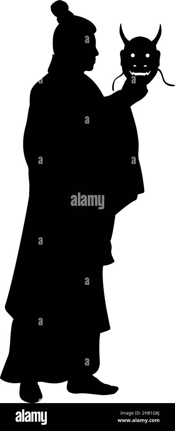 Kabuki theater performance man hi-res stock photography and images - Alamy