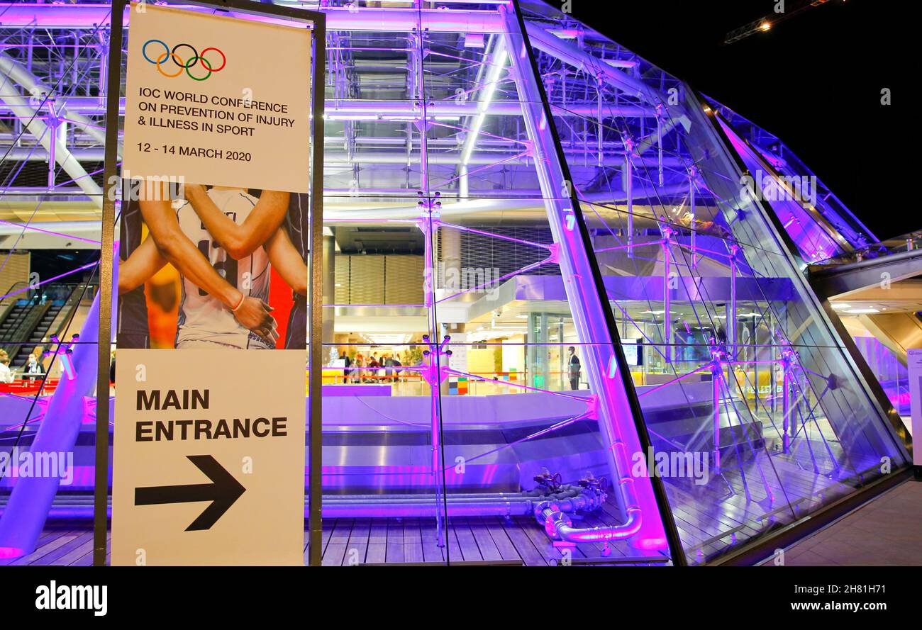 Monaco. 26th Nov, 2021. Monaco, Monte Carlo - November 26, 2021: IOC World Conference on ...