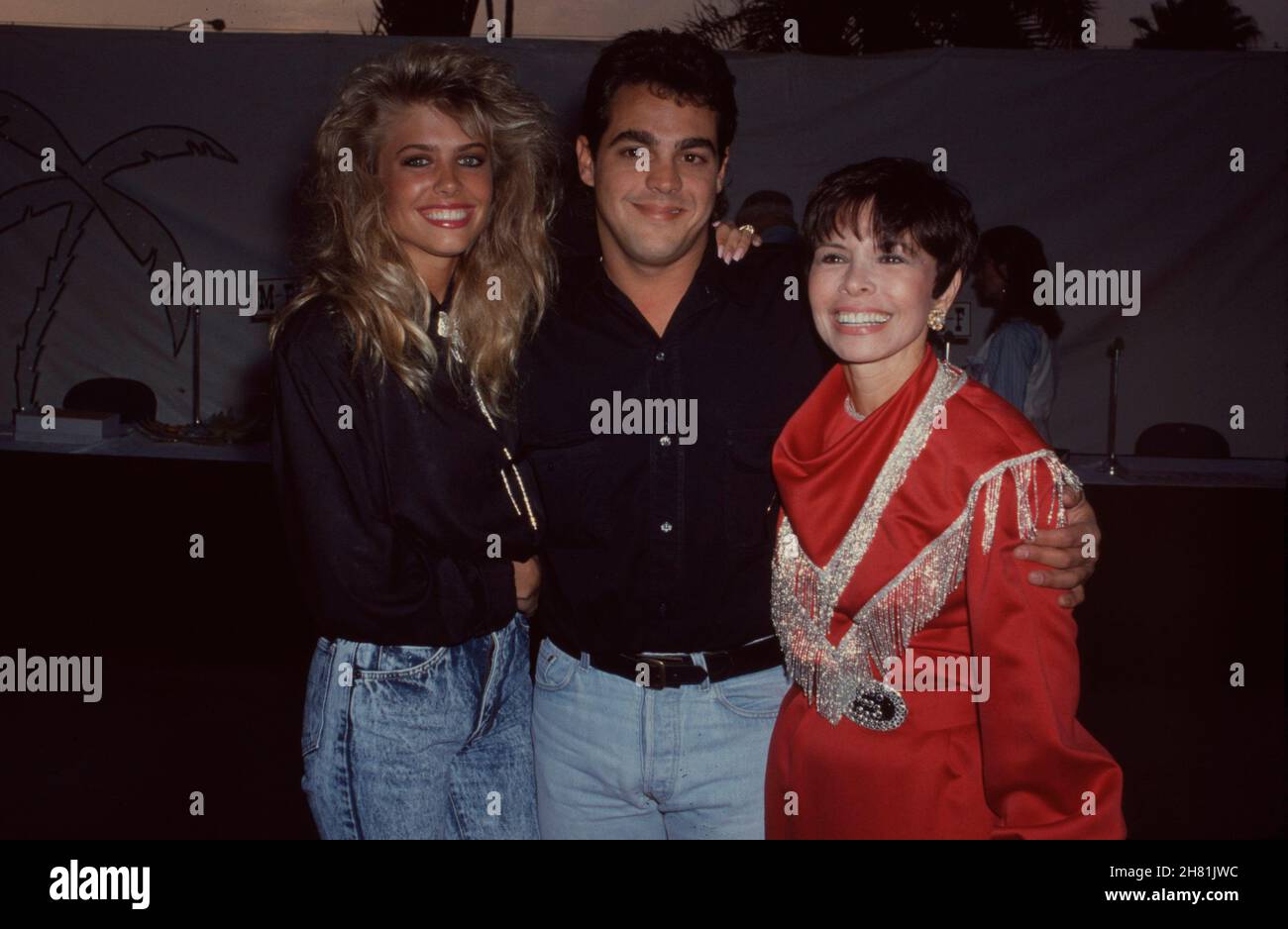 Los Angeles.CA.USA. LIBRARY. Chad McQueen with his wife Stacey Toten ...