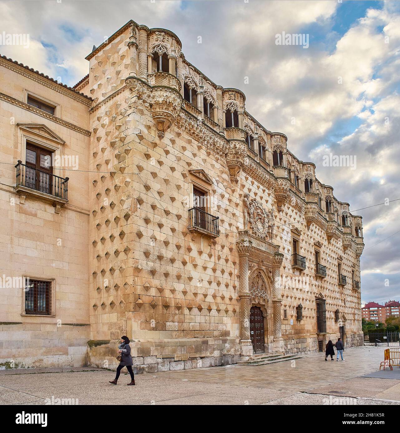 Palace of El Infantado. Guadalajara, Spain Stock Photo - Alamy