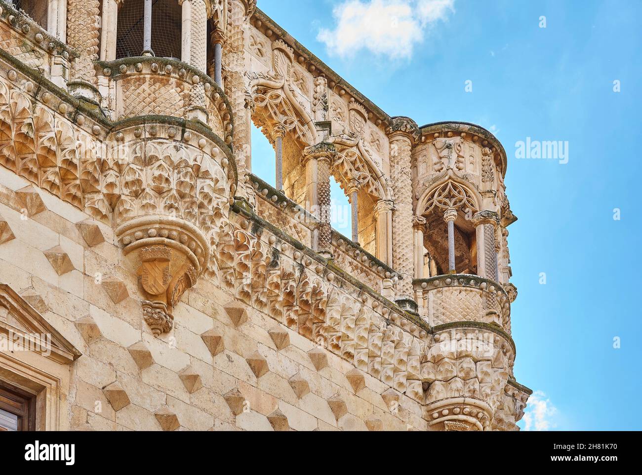 Palace of El Infantado. Guadalajara, Spain Stock Photo - Alamy