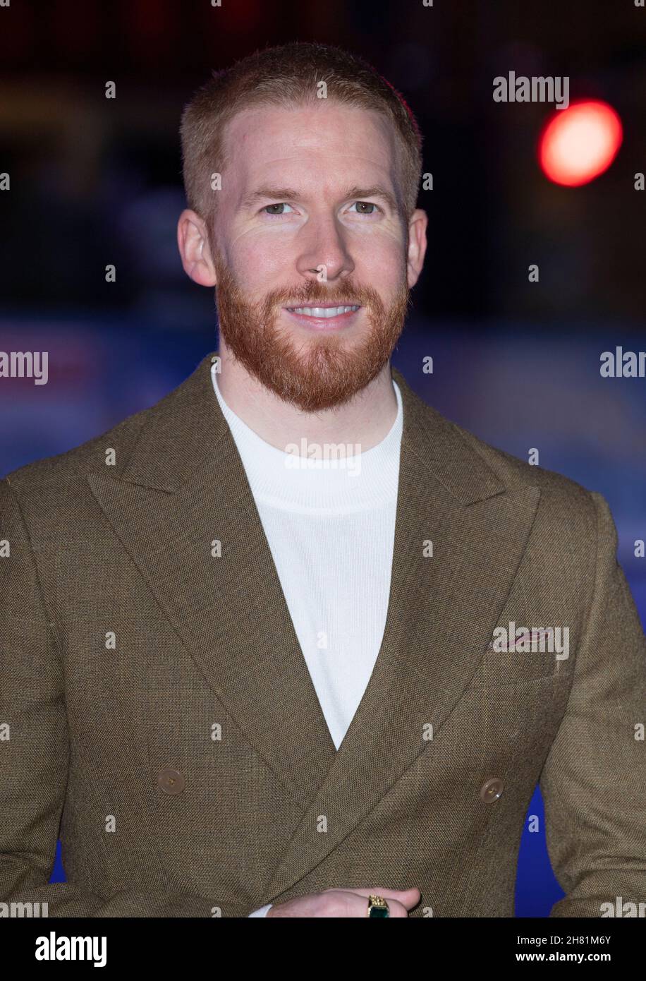 London, UK. Neil Jones at the UK Premiere of 'A Boy Called Christmas ...
