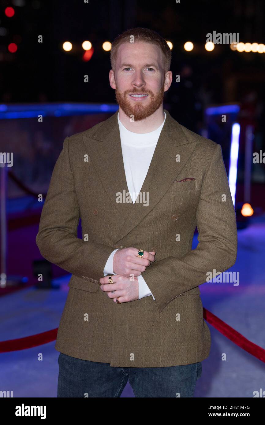 London, UK. Neil Jones at the UK Premiere of 'A Boy Called Christmas ...