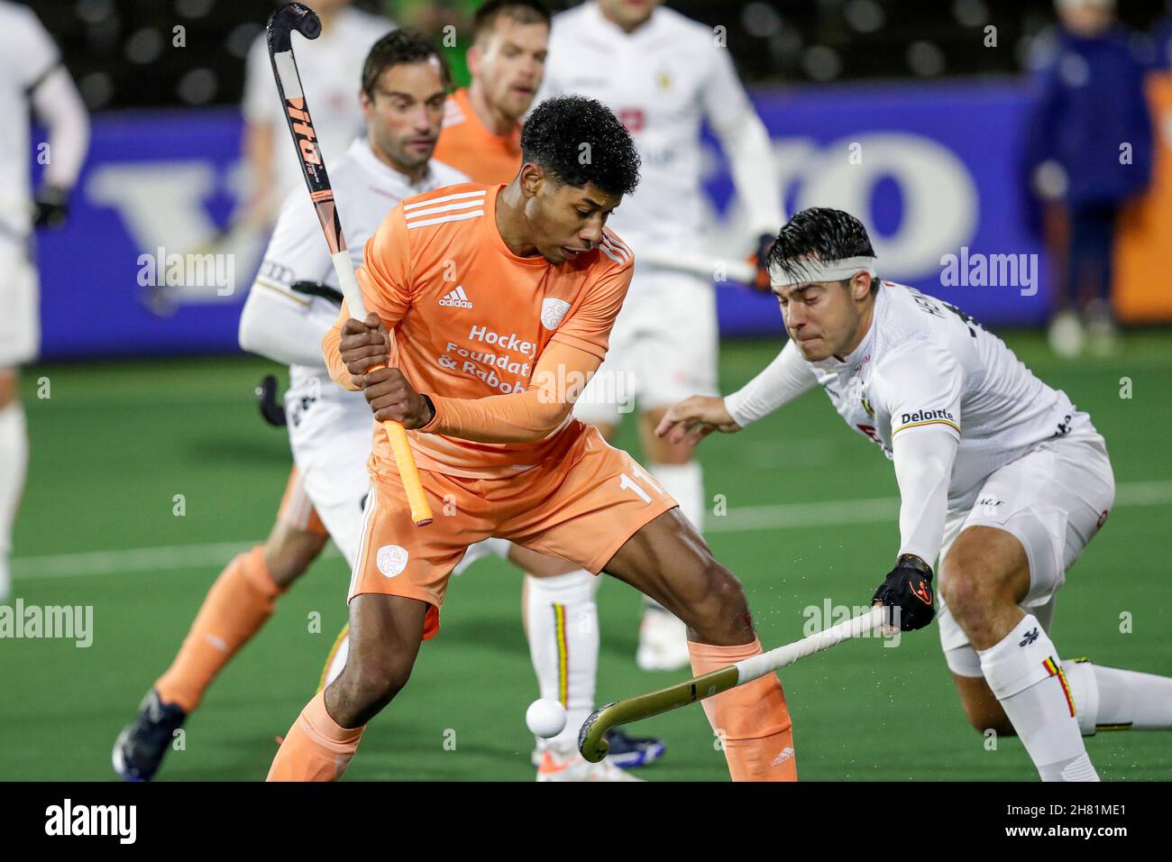 AMSTELVEEN, NETHERLANDS - NOVEMBER 26: Terrance Pieters of the ...