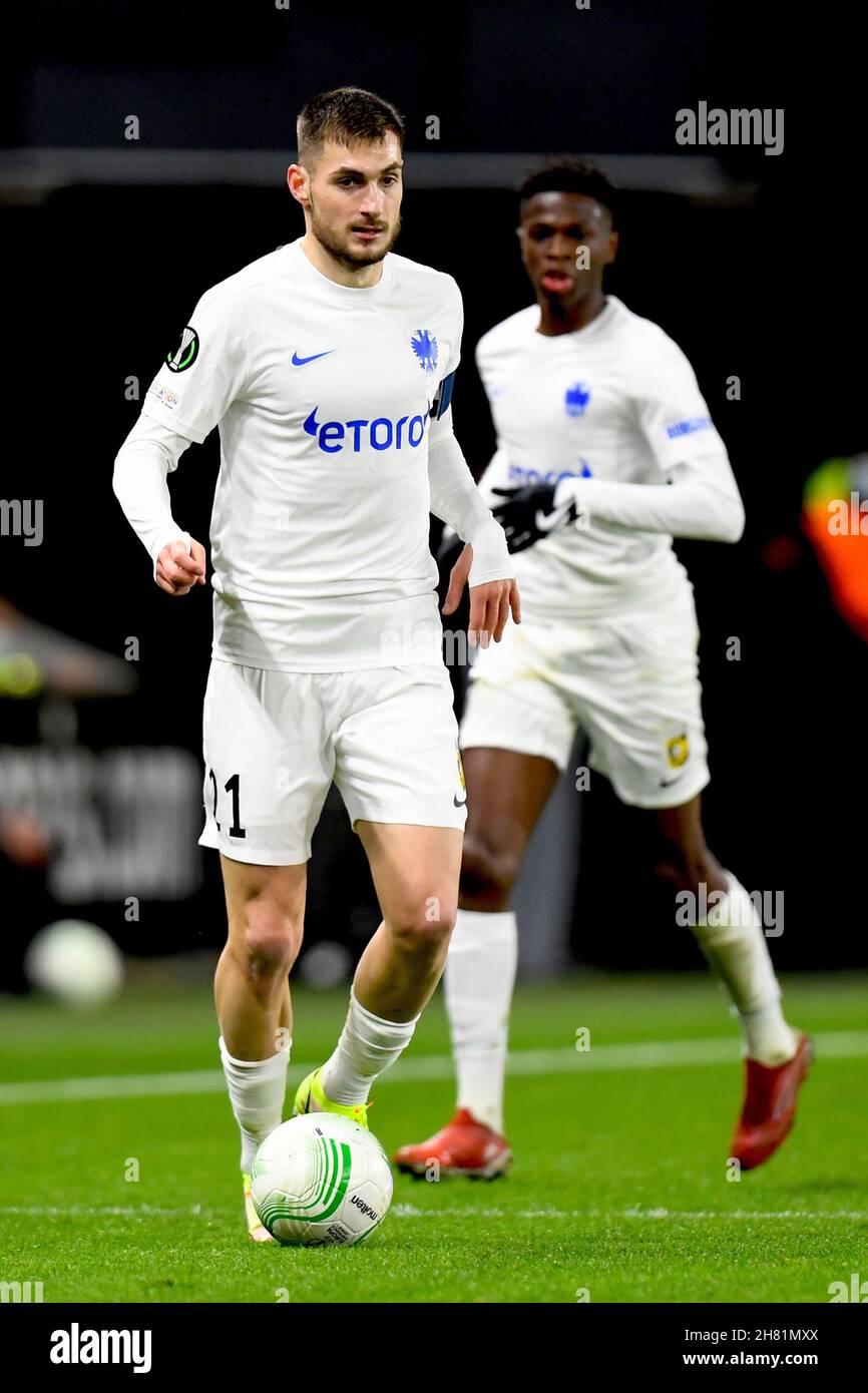 RENNES, 25-11-2021, Roazhon Park, football, UEFA Europa Conference ...