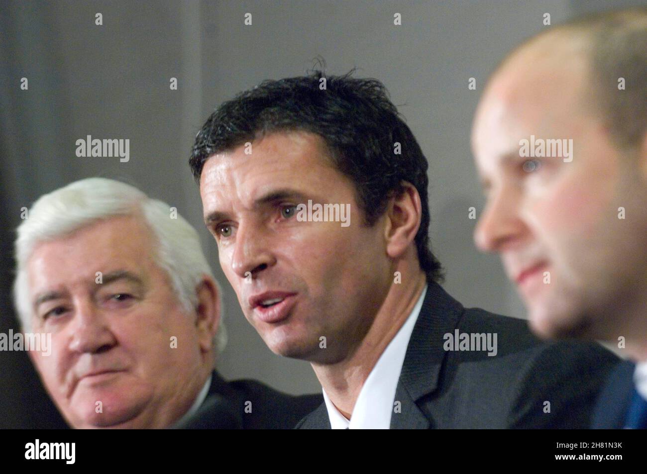 File picture : Gary Speed is unveiled as Manager of the Welsh National ...