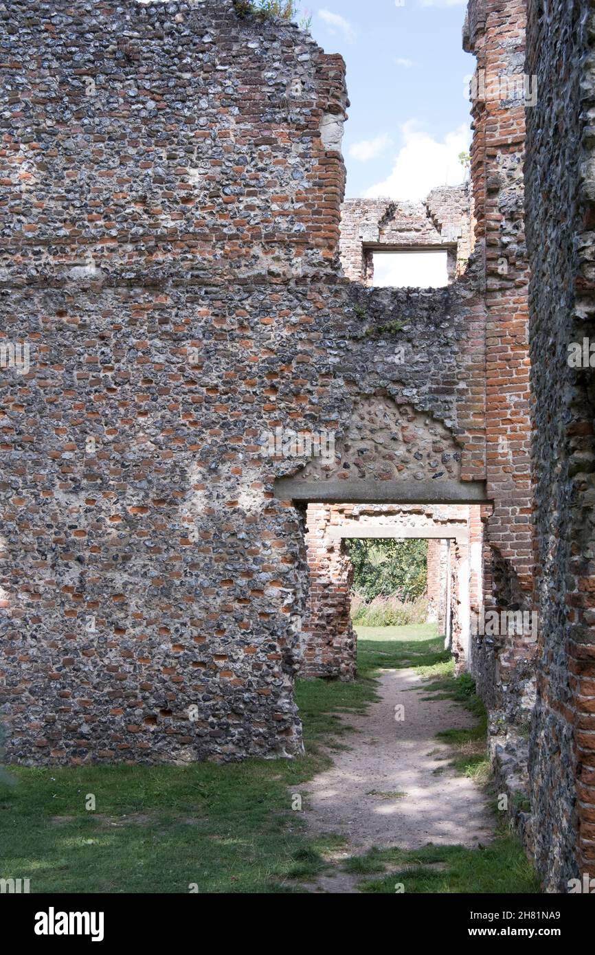 St albans lee house ruins hi-res stock photography and images - Alamy
