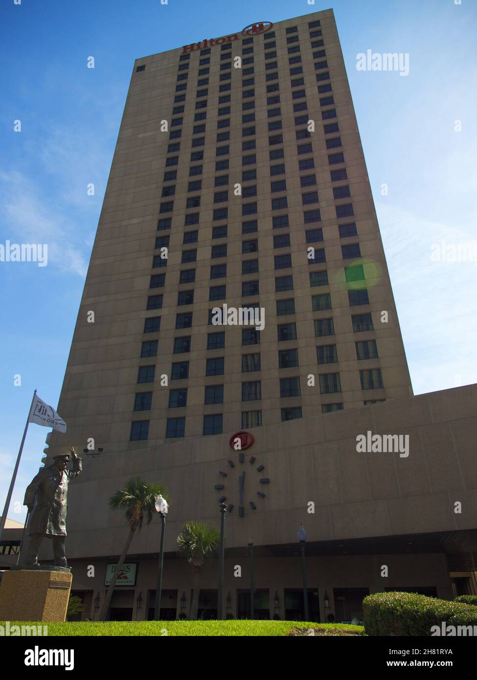 NEW ORLEANS, UNITED STATES - Nov 03, 2021: The Hilton Riverfront Hotel ...