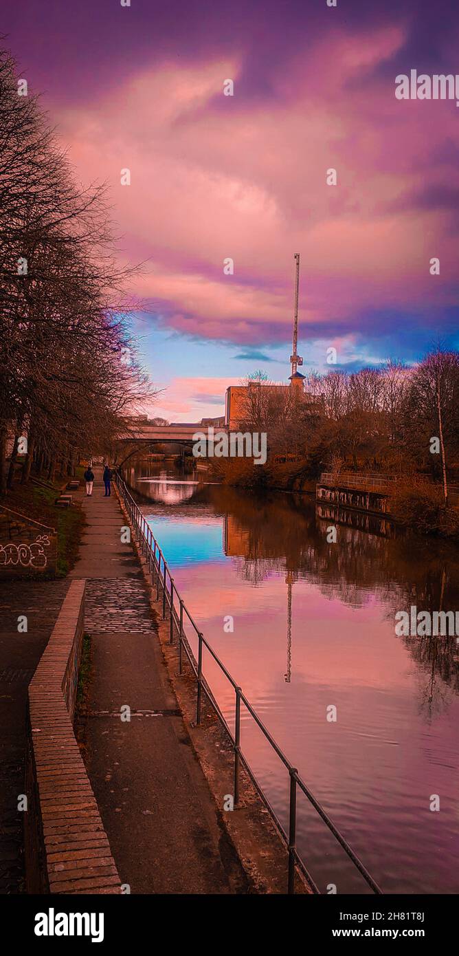 Water of leith Walkway Stock Photo - Alamy