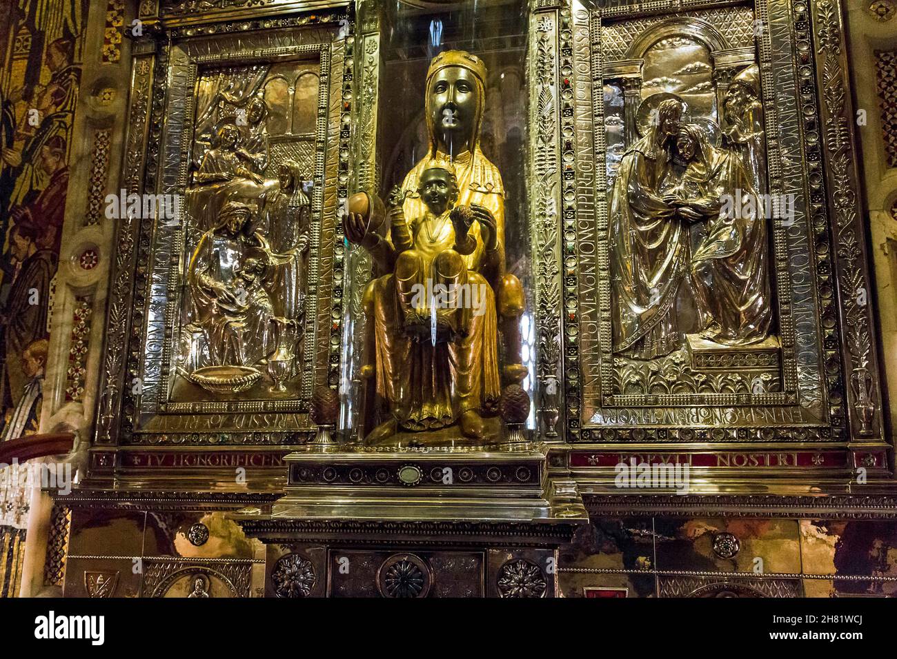 Sanctuary of the virgin of montserrat hi-res stock photography and images - Alamy