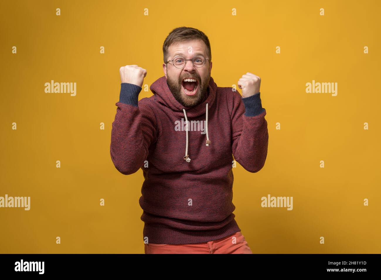 Happy winner hi-res stock photography and images - Alamy