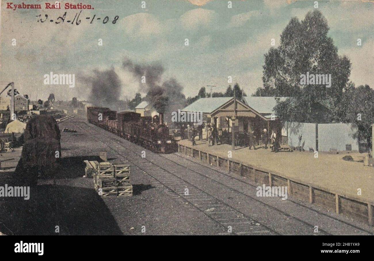 Kyabram railway station hi-res stock photography and images - Alamy