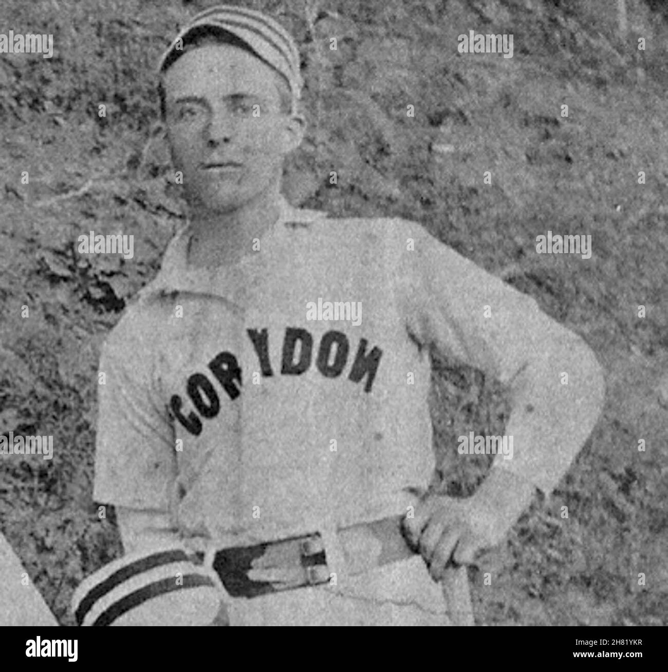 Baseball player Roscoe Miller Stock Photo - Alamy